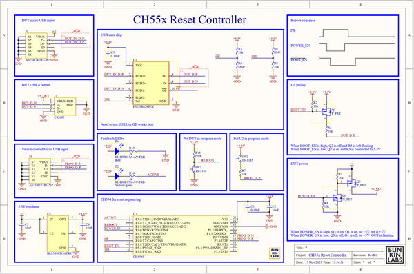 CH55x reset controller – Blinkinlabs